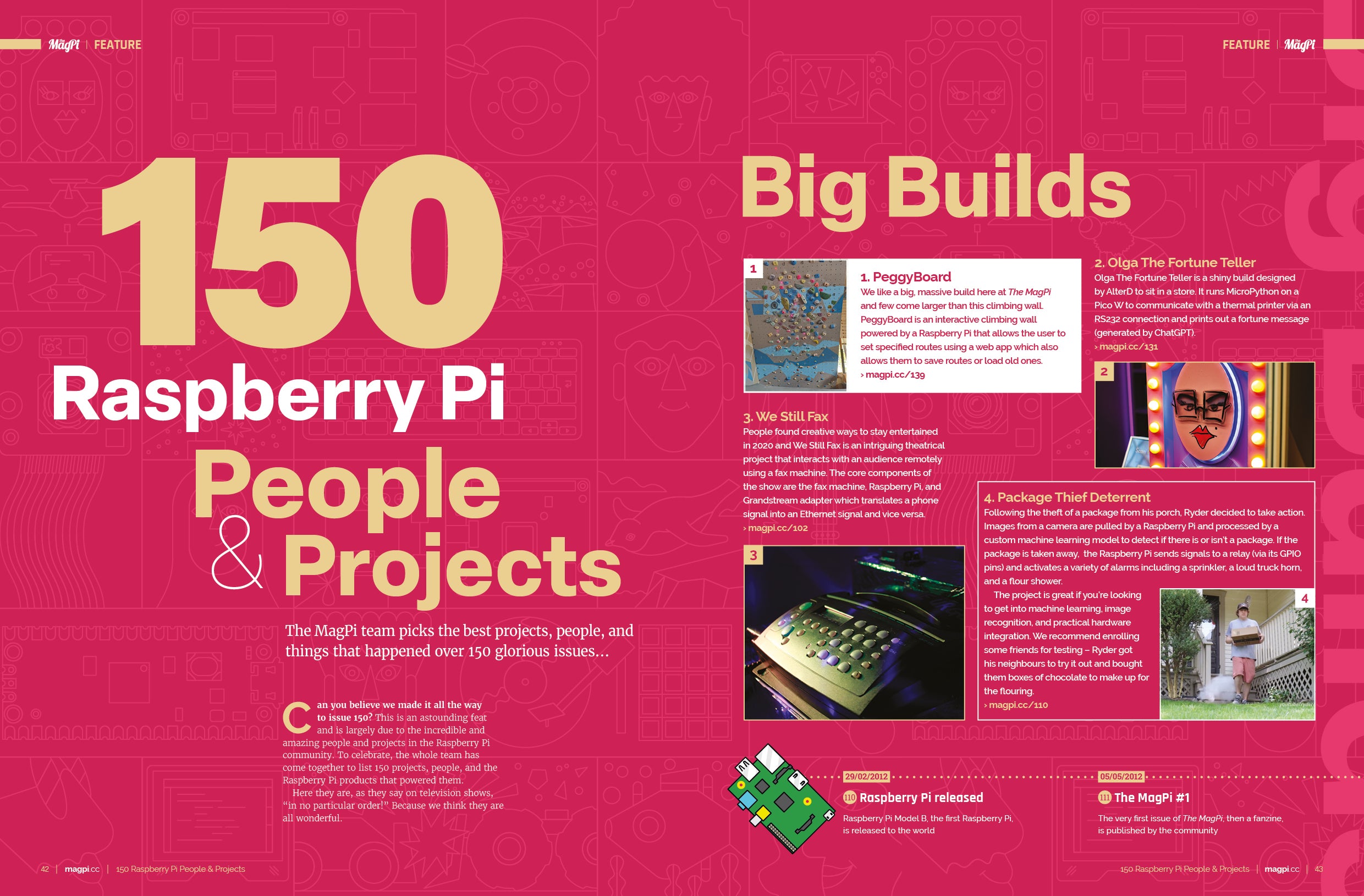 The Magpi Magazine 150 Raspberry Pi Press