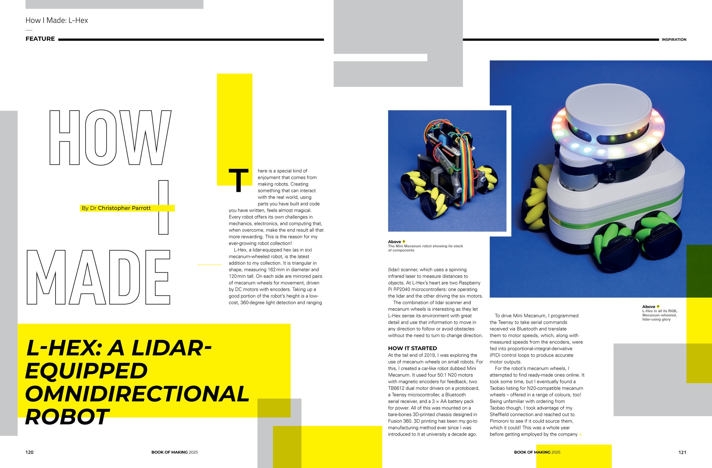 The Best Maker Movement Projects - The Book of Making Volume 2 – Raspberry Pi Press