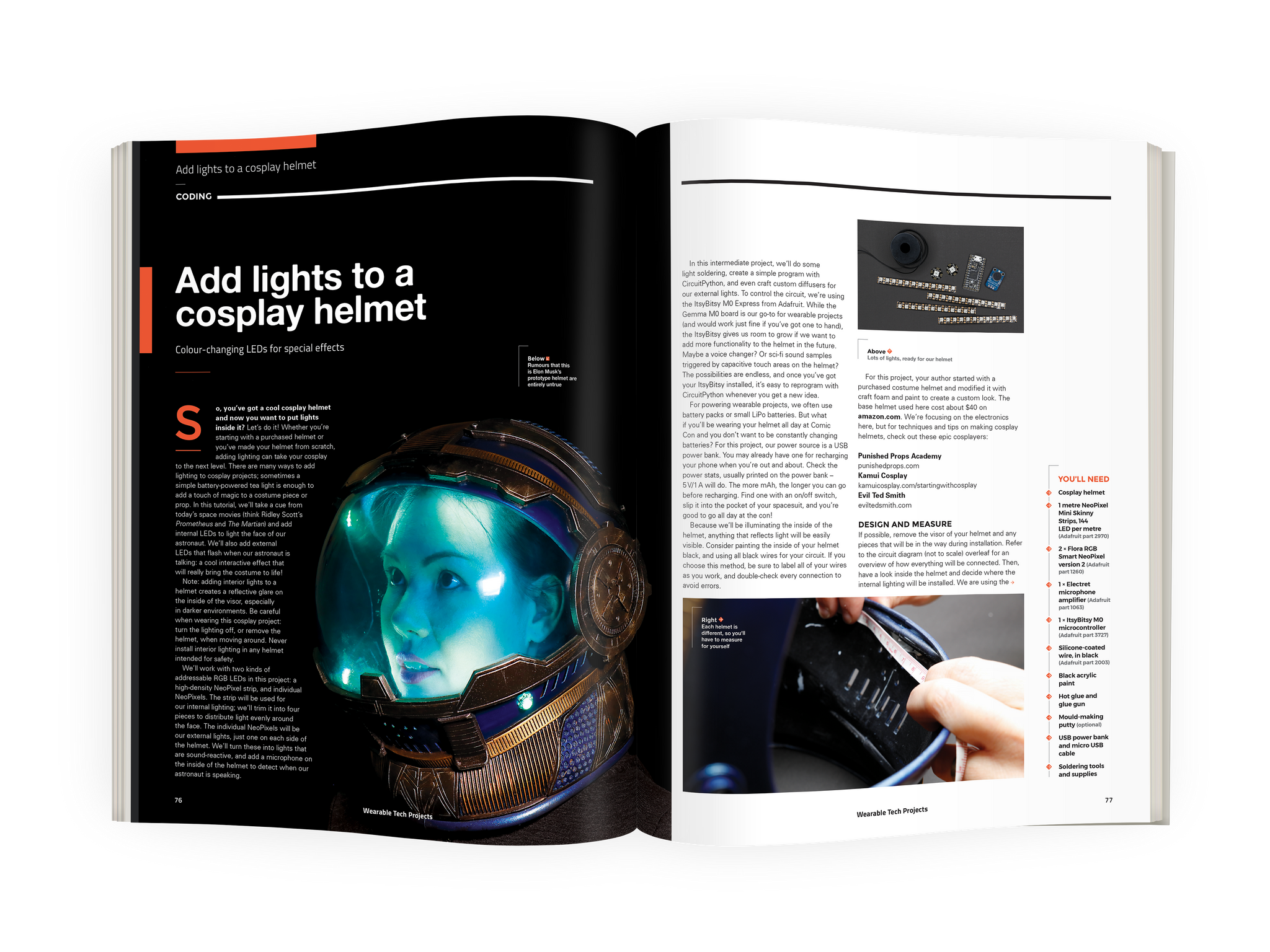 Wearable Tech Projects (2019) Bookazine - from the makers of HackSpace ... Wearable Tech Projects (2019) Bookazine - from the makers of HackSpace ...