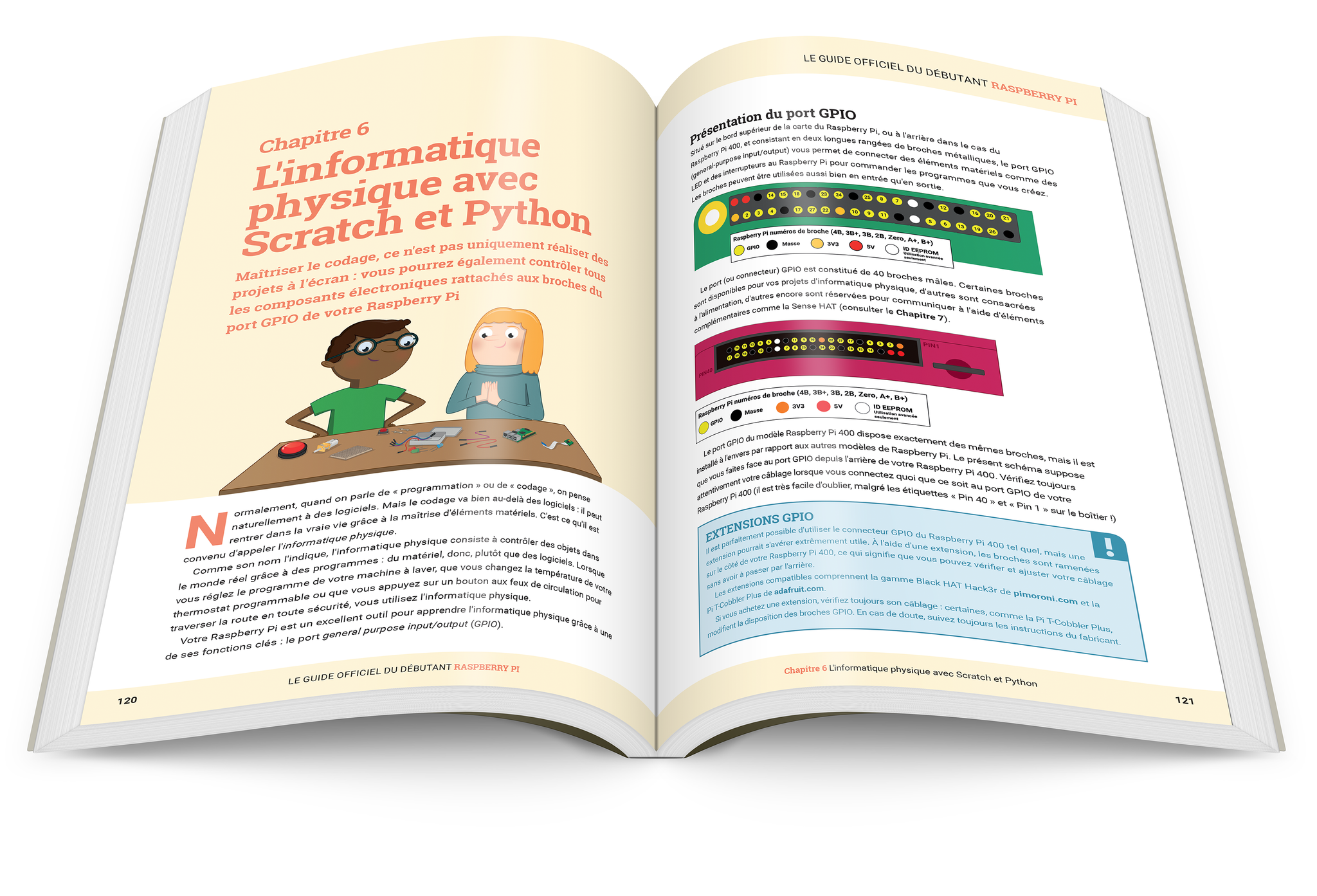 The Official Raspberry Pi Beginners Guide 4th Edition French