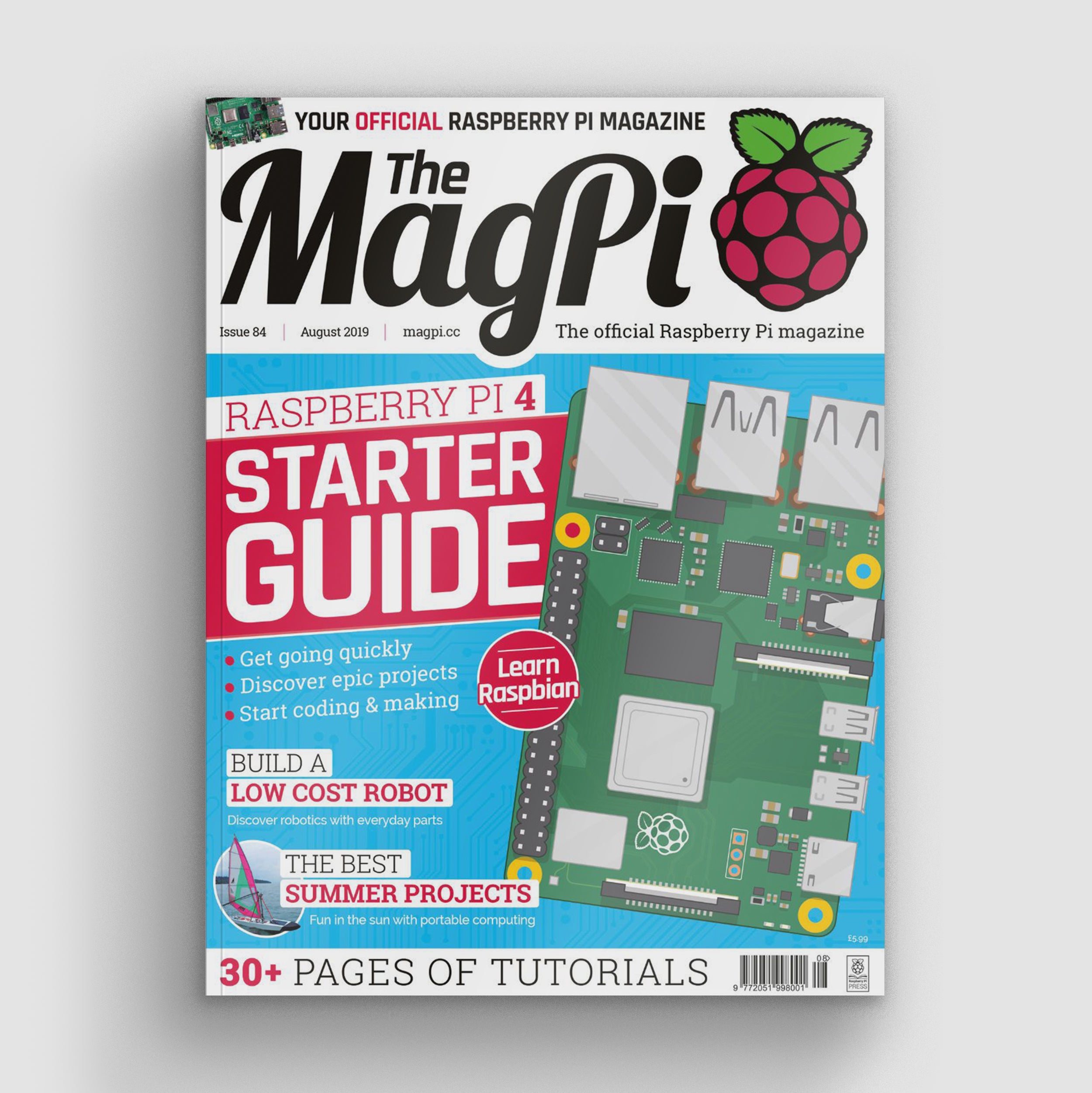 The MagPi magazine #84 – Raspberry Pi Press